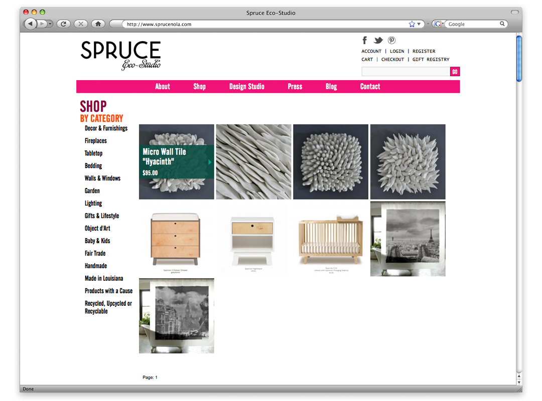 New Orleans Website Design | Website Development | Spruce Eco Studio ...