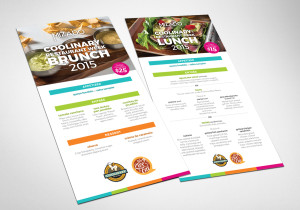 Creative Restaurant Menu Designs | Custom Graphic Design | Good Work ...