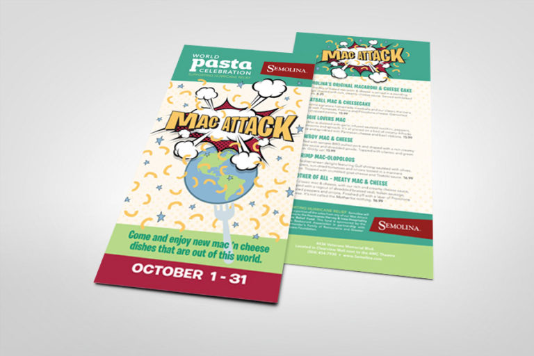 Semolina Restaurant - Mac Attack Campaign | Good Work Marketing