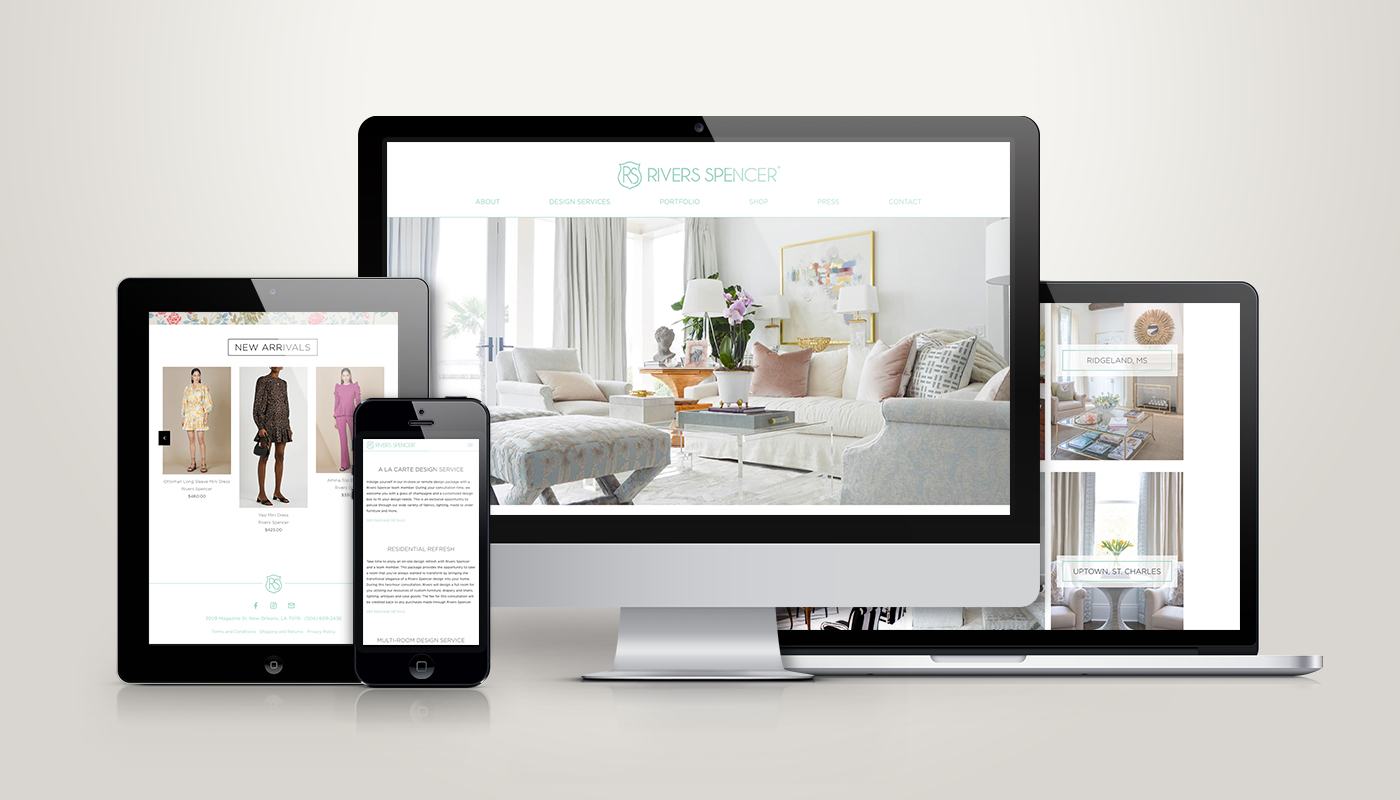River Spencer: Website Design + Development | Good Work Marketing